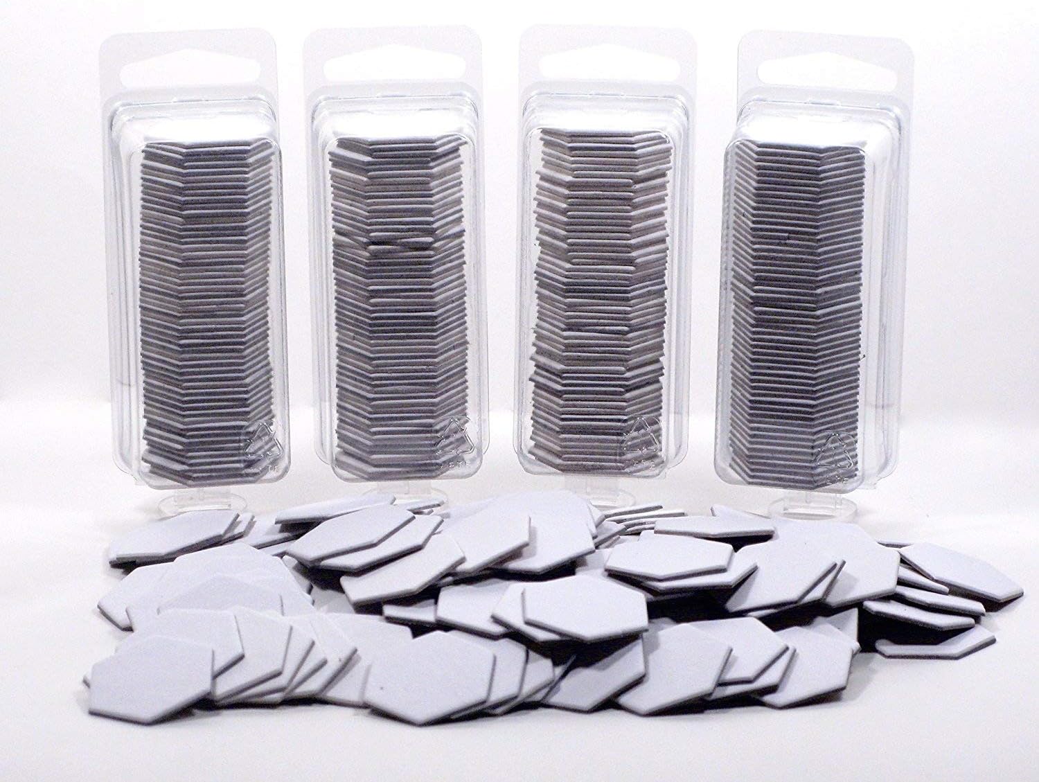 Amazon.com: Value Pack of 200 - Blank 1" Hexagon Hex Board Game Chits ...