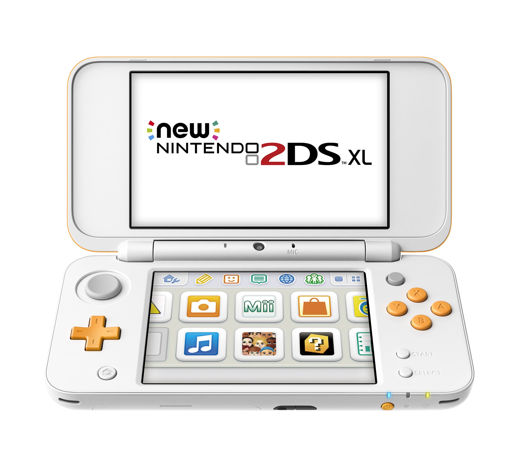 Nintendo New 2DS XL - White + Orange- Buy Online in India at desertcart ...