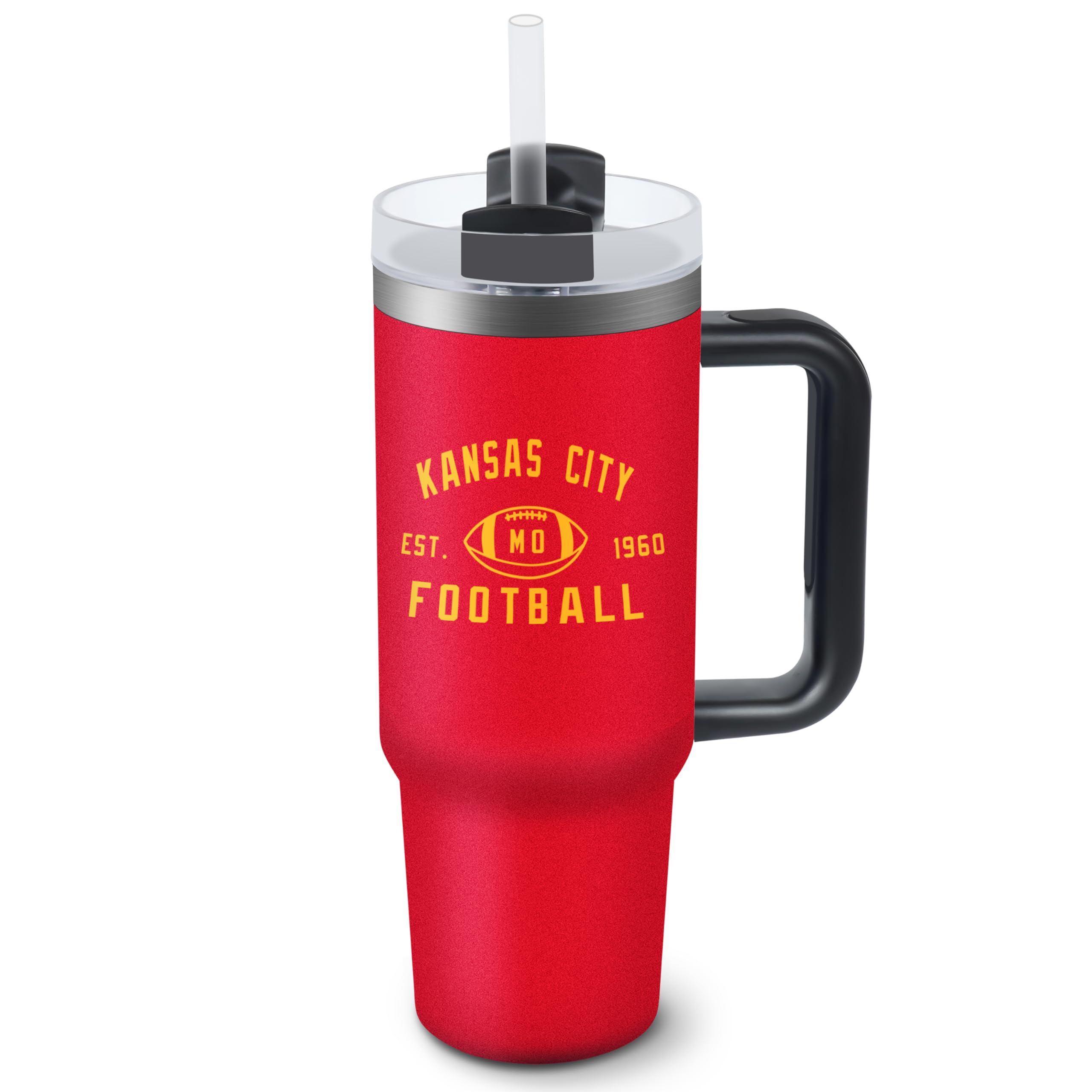 LANJAO Tumblers 40oz Straight Skinny Car Cups Sports Travel Coffee Mug ...