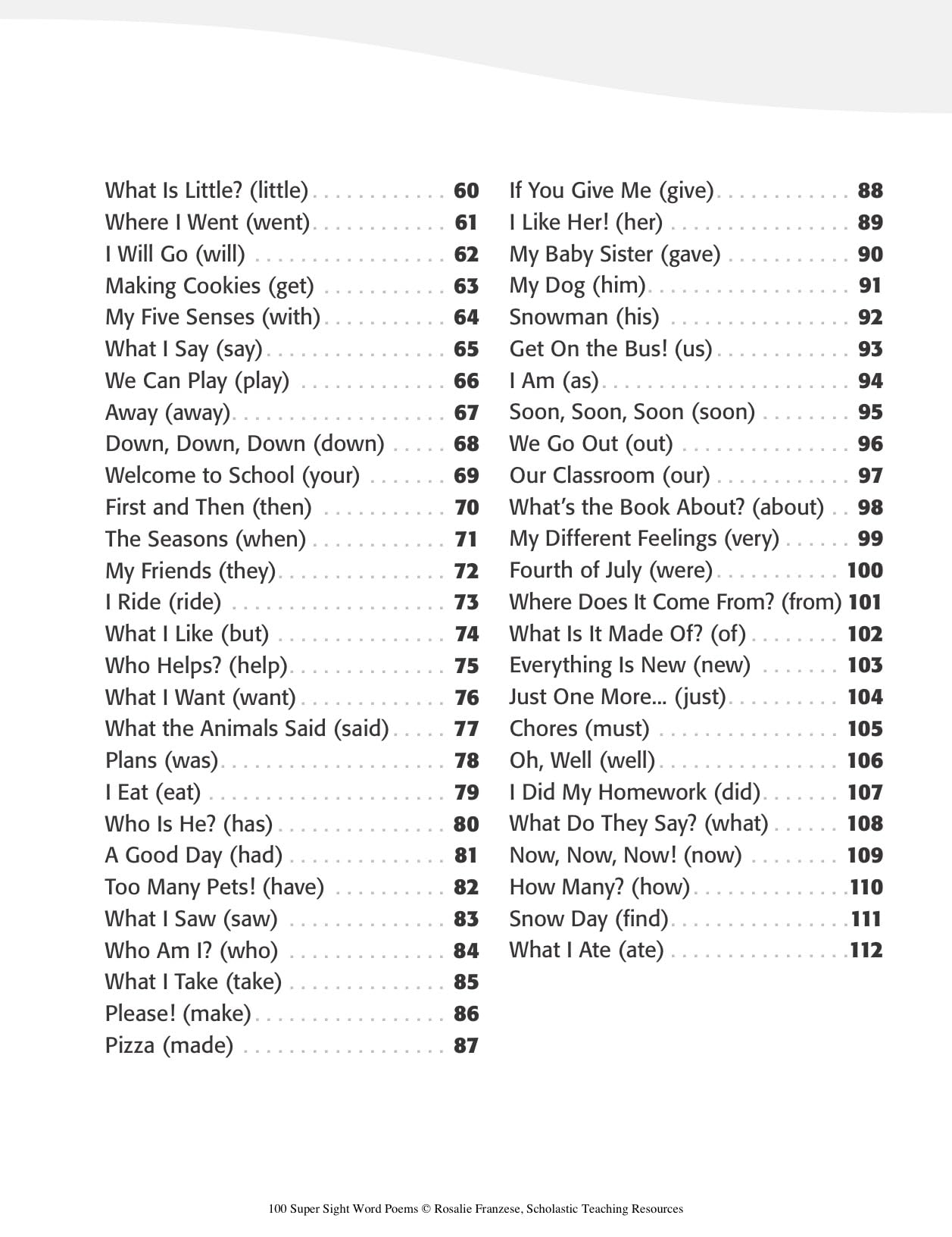 Mua 100 Super Sight Word Poems: Easy-to-Read Reproducible Poems That ...