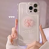 Amazon.com: KELUOAS Compatible with iPhone 11 Pro Case,Cute 3D Crystal Bow Tie Bowknot Glitter ...