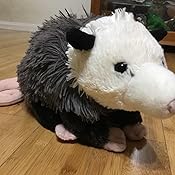 Amazon.com: Wild Republic Opossum Plush, Stuffed Animal, Plush Toy ...