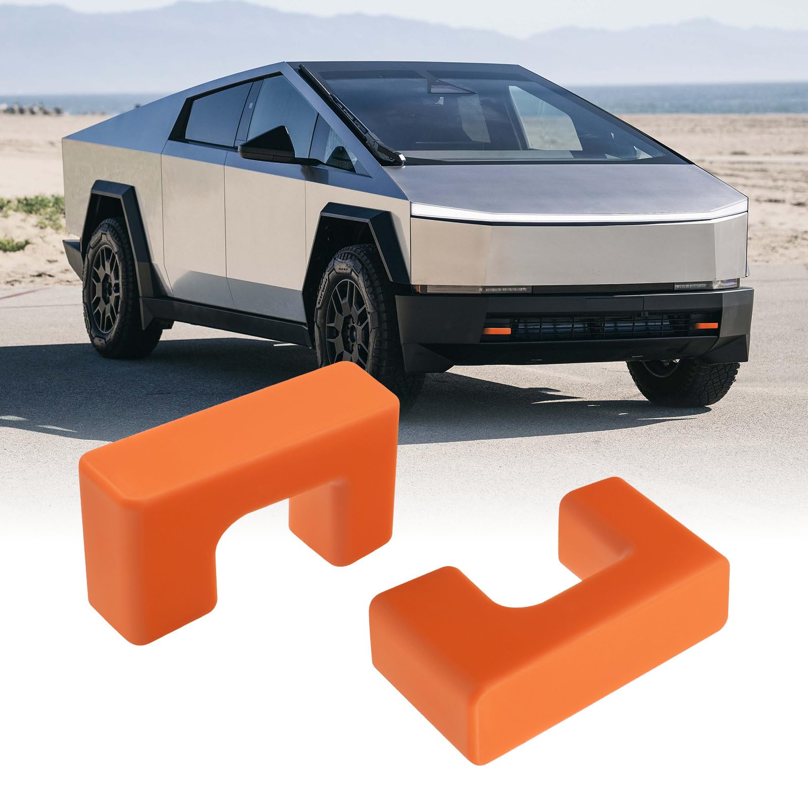 Klutchtech Tow Hook Covers Fit for Tesla Cybertruck 2024 2025, Hitch ...