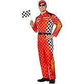 Amazon.com: Spirit Halloween Cars Adult Lightning McQueen Dress Costume ...