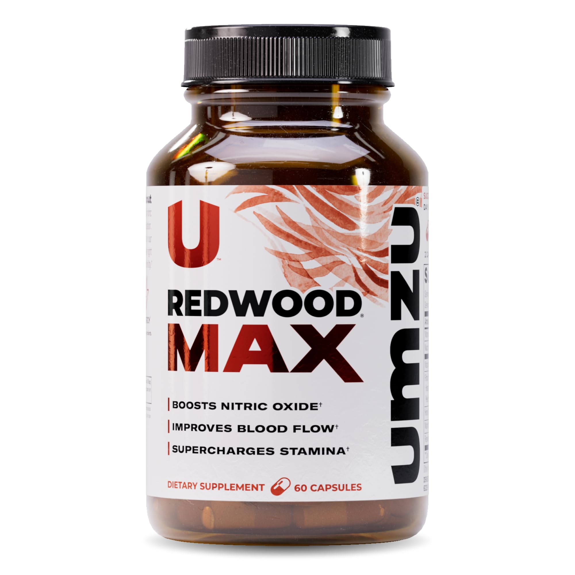 UMZU Redwood Max Nitric Oxide Booster, 1-Month Supply – Advanced Nitric ...