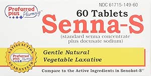 Amazon.com: Senna-S Tablets 60 ea (Pack of 3): Health & Personal Care