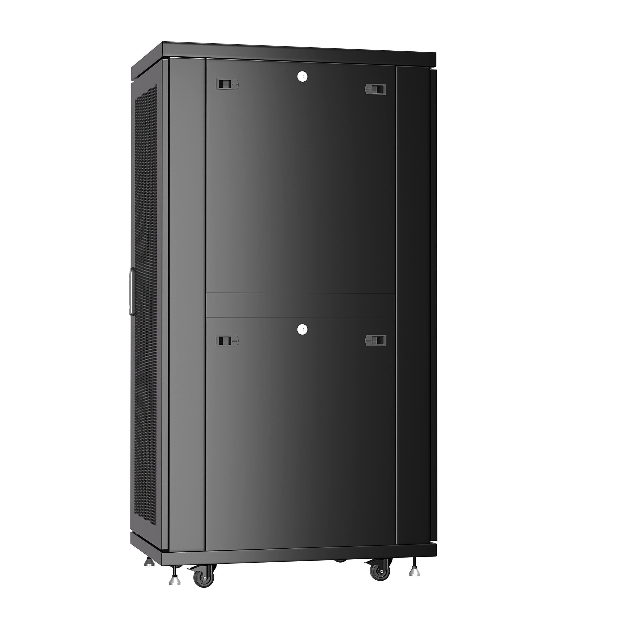 Sysracks Server Rack Network Cabinet Locking Deep Server Cabinet Vented 39-Inch Depth Floor ...