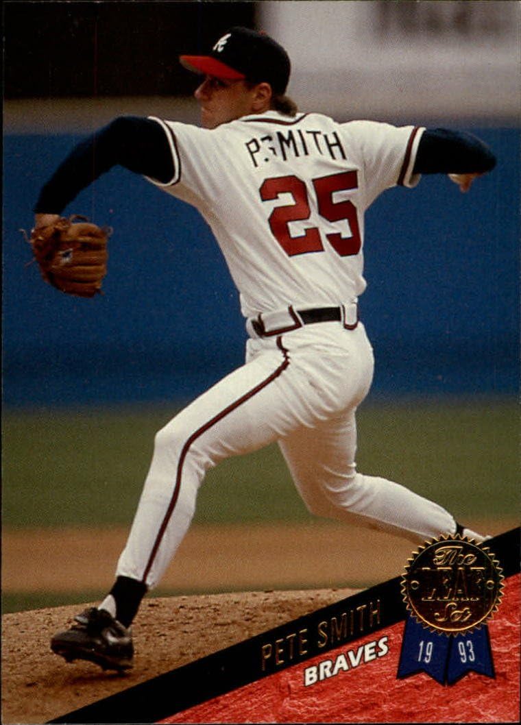 Amazon.com: 1993 Leaf Baseball Card #214 Pete Smith: Collectibles ...