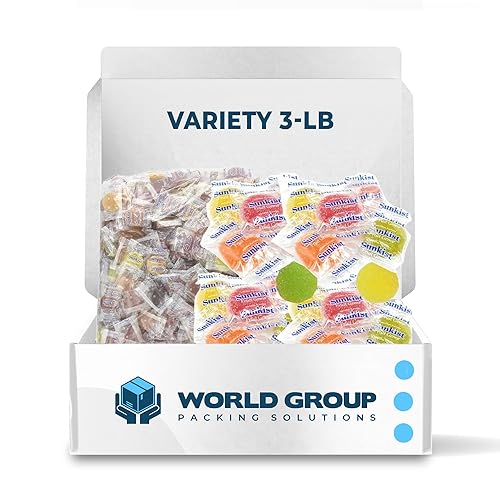 Sunkist Fruit Gems Soft Candy - Assorted Candy - 3 LB Bag - Jelly Belly ...