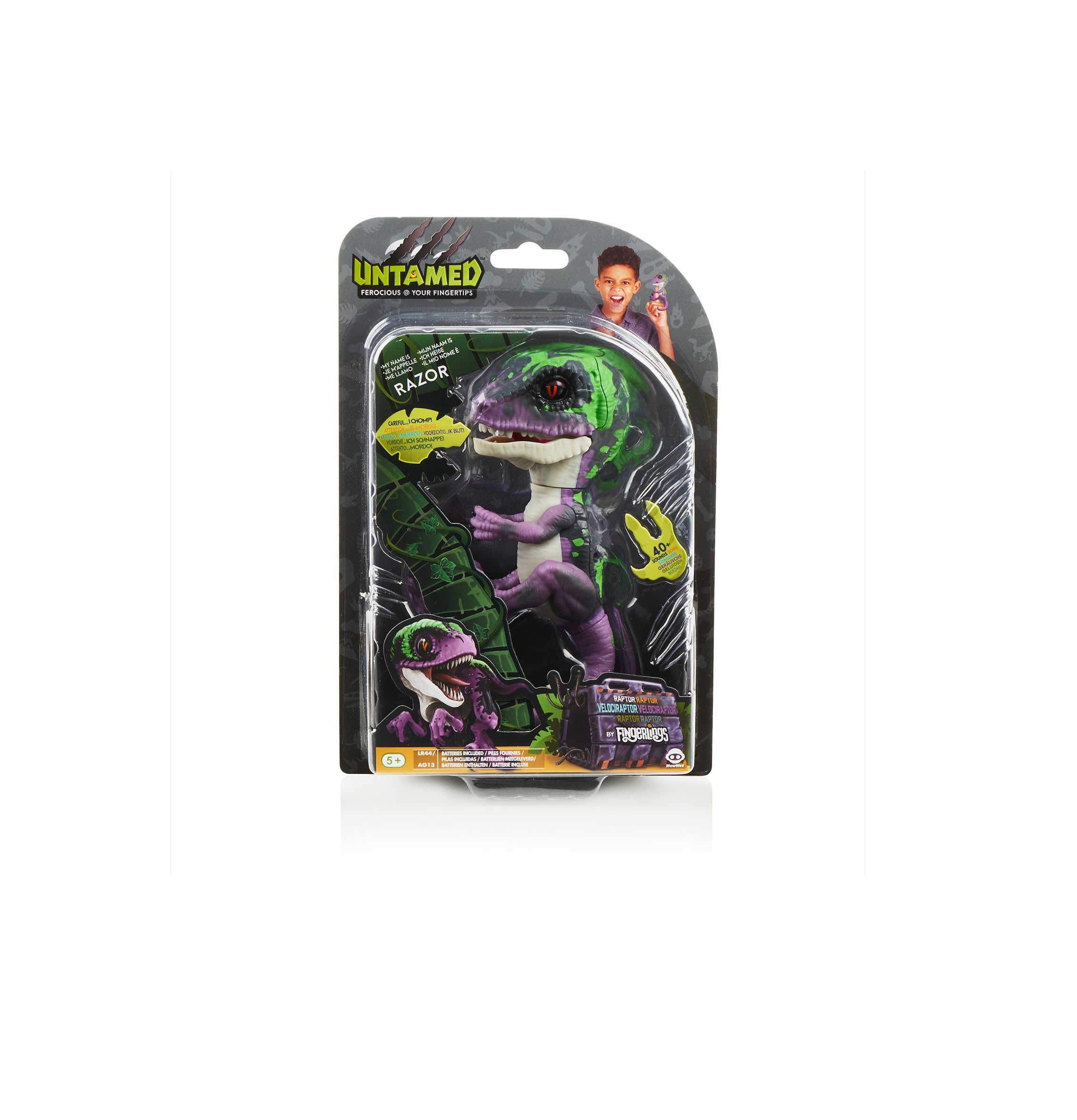 Mua Untamed Raptor by Fingerlings - Razor (Purple) - Interactive ...
