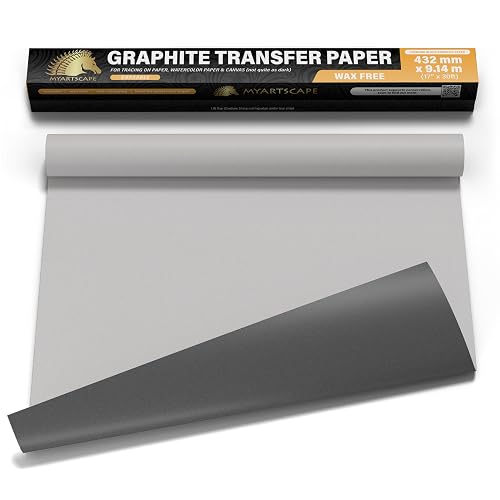MyArtscape Graphite Transfer Paper Roll – 17