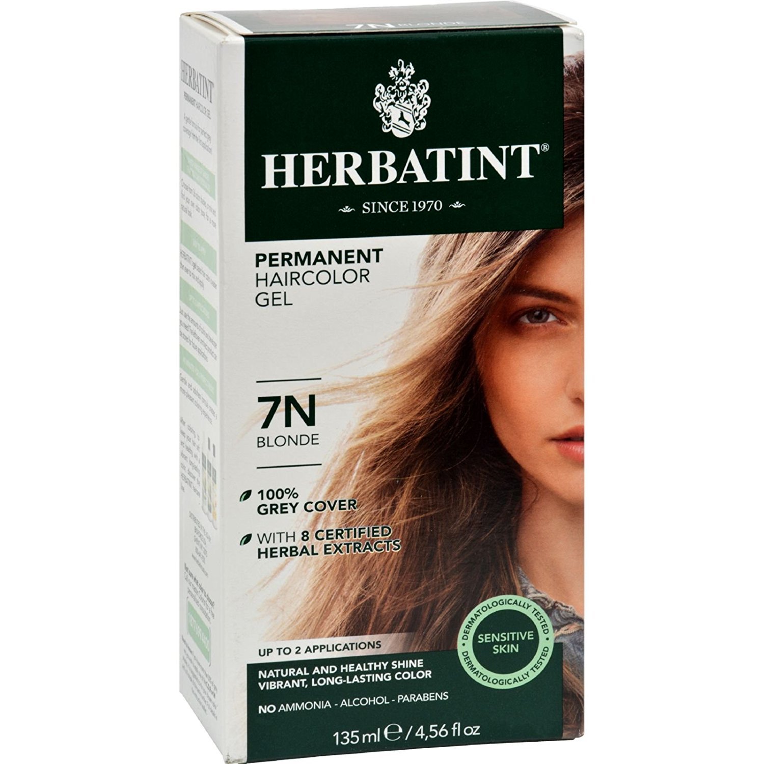Amazon.com : Herbatint Hr Color 7n Blonde Dark : Chemical Hair Dyes ...