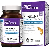 Amazon.com: New Chapter Wholemega Fish Oil Supplement - Wild Alaskan ...