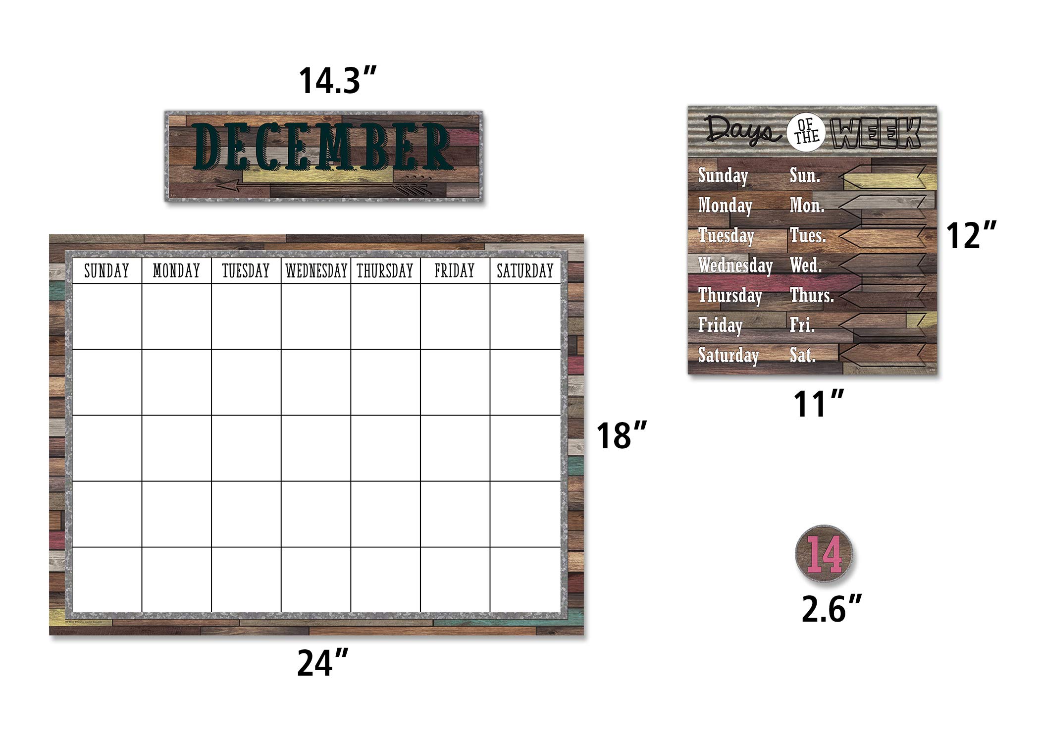 Mua Home Sweet Classroom Calendar Bulletin Board (TCR8855) trên Amazon ...