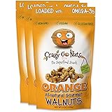 Amazon.com : Crazy Go Nuts Walnuts - Maple, 4.5 oz (3-Pack) - Healthy ...