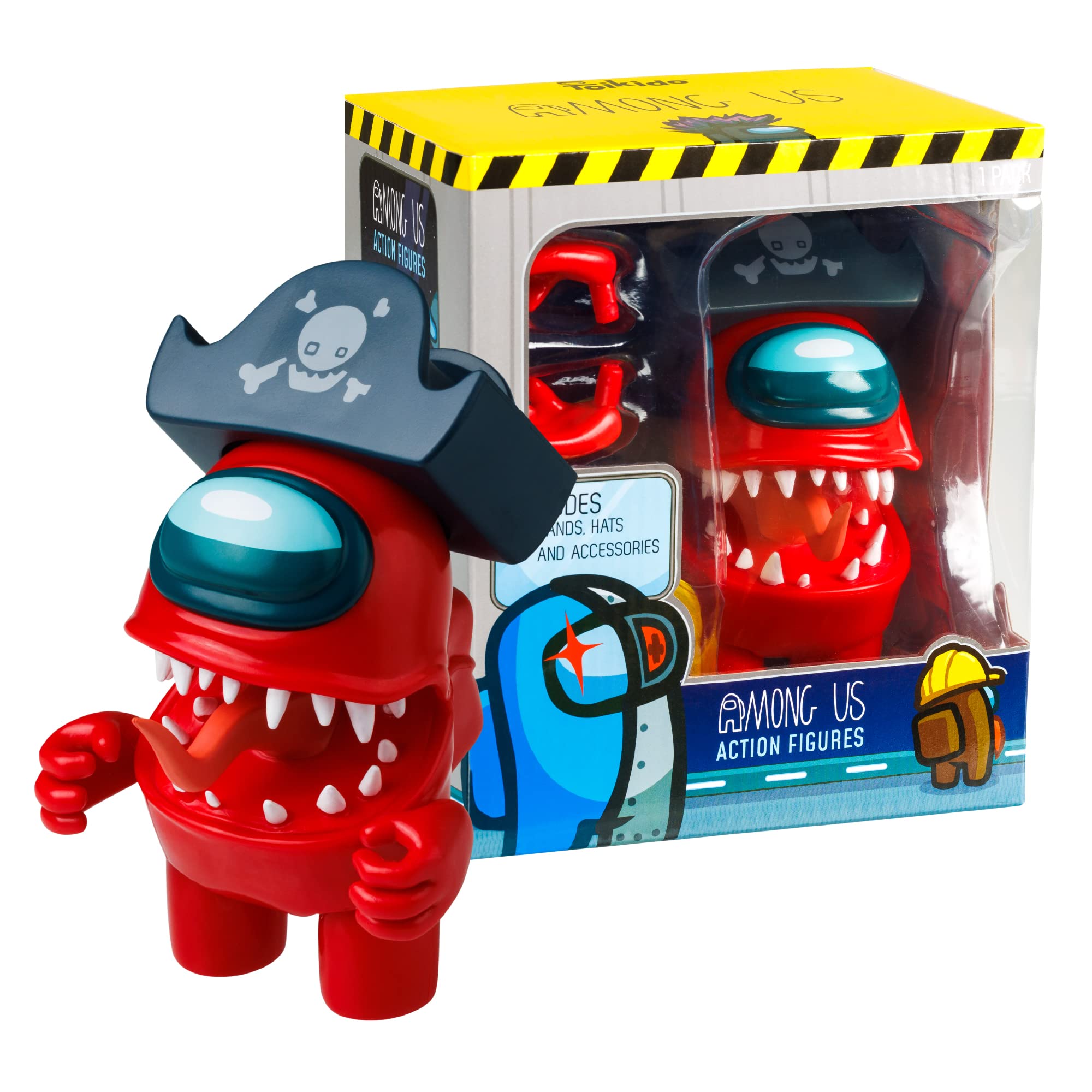 Mua P.M.I. Among Us Articulated Action Figure Red Imposter - 4.5 Inch ...