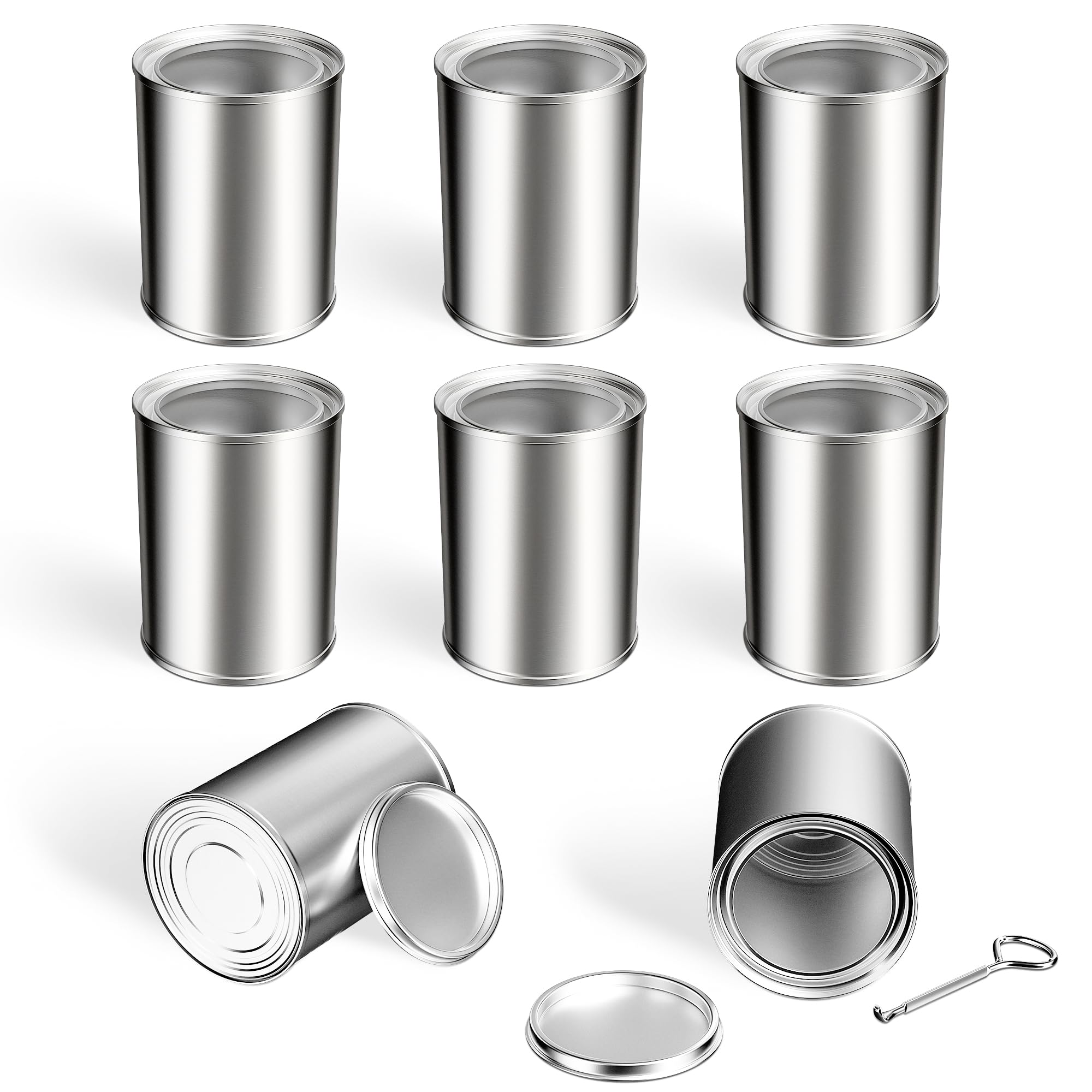 lukar Empty Paint Cans 1 Quart Empty Paint Cans Quart Paint Cans with ...