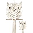 Amazon.com: Achart Owl Macrame Wall Hanging-Hand Woven Boho Tapestry ...