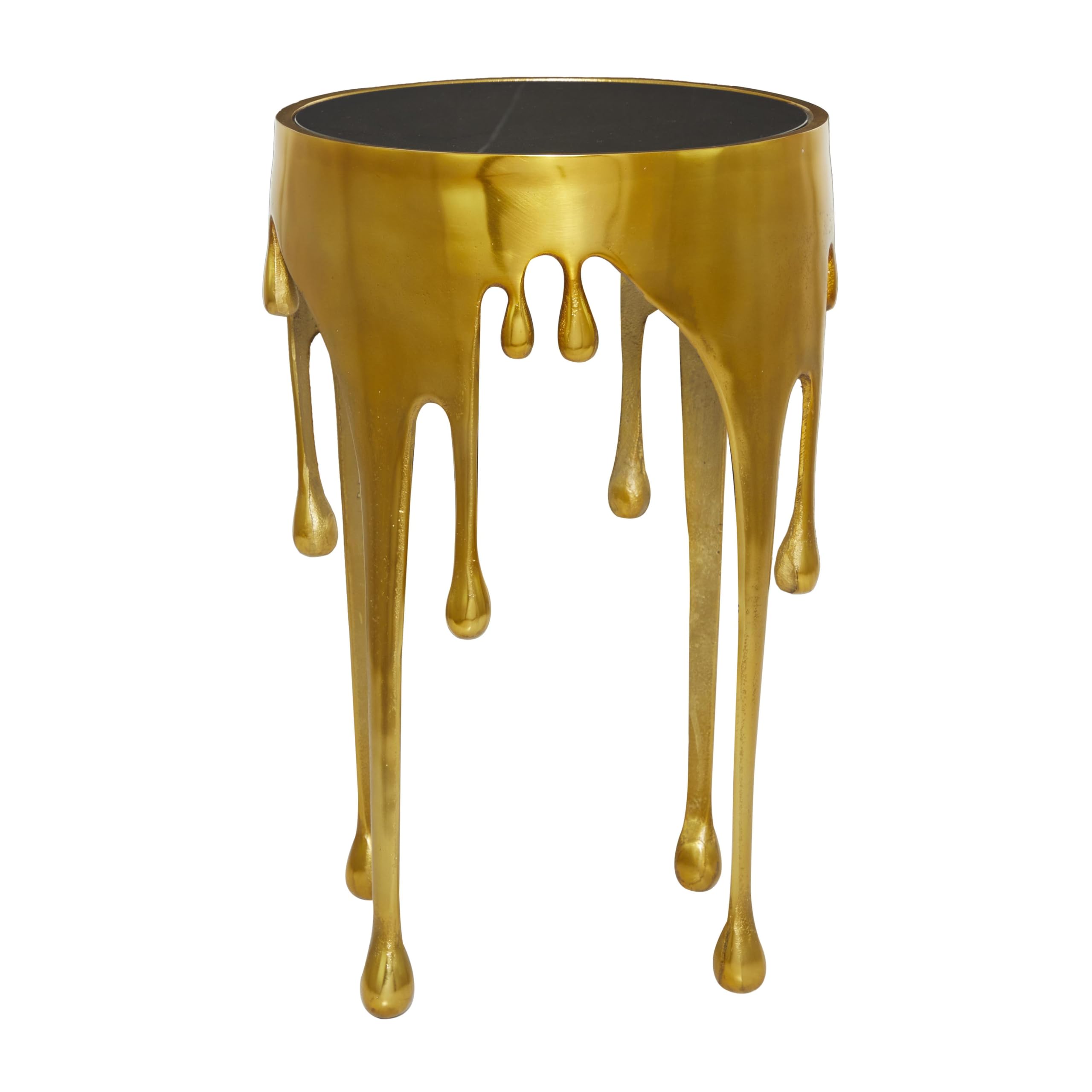 Mua Aluminum Metal Side End Accent Table Drip End Table with Melting ...