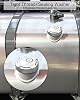 Locking Diesel Fuel Cap 2 3/8" Fit for Freightliner M2 Small Semi Box ...