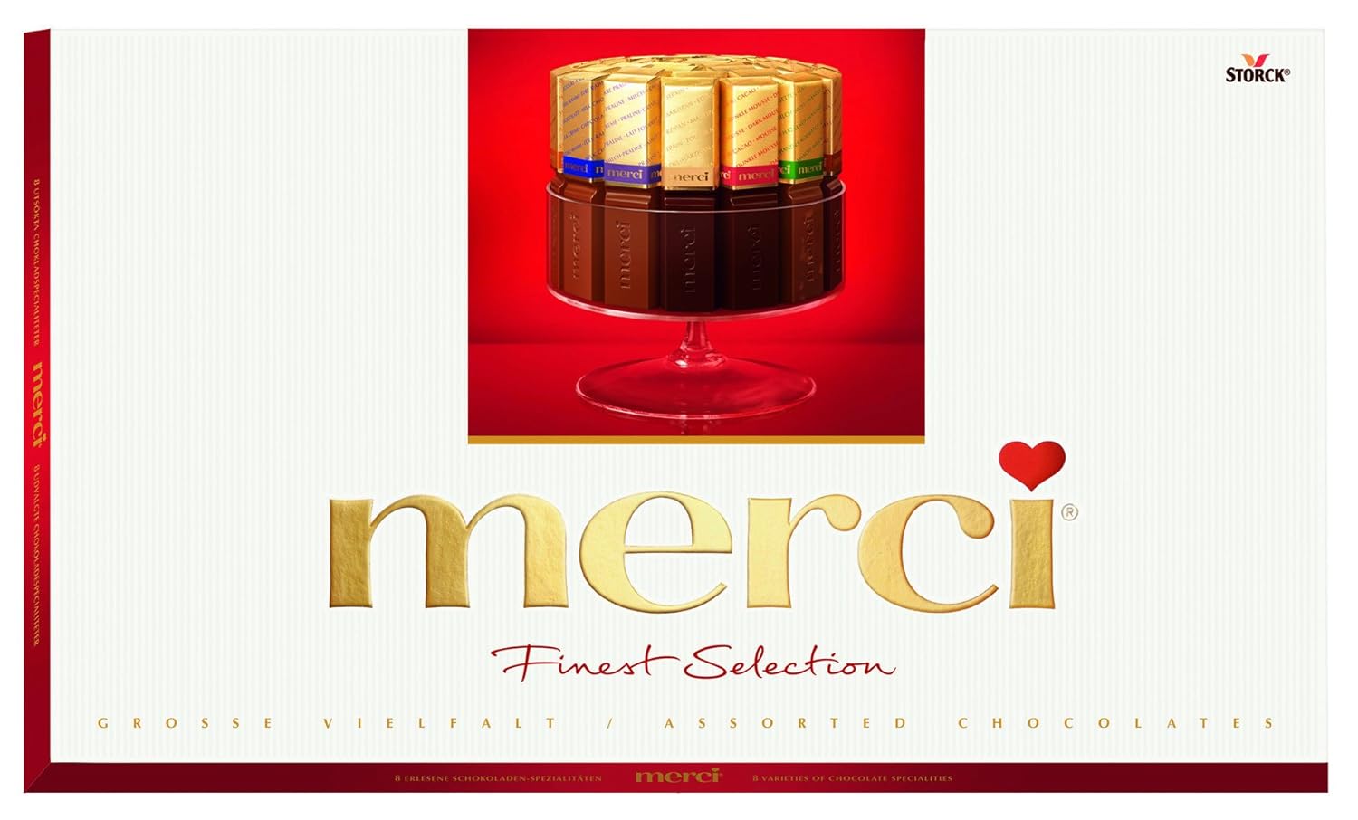 Amazon.com : Storck Merci Finest Selection Assorted Chocolates, 14.1 oz ...