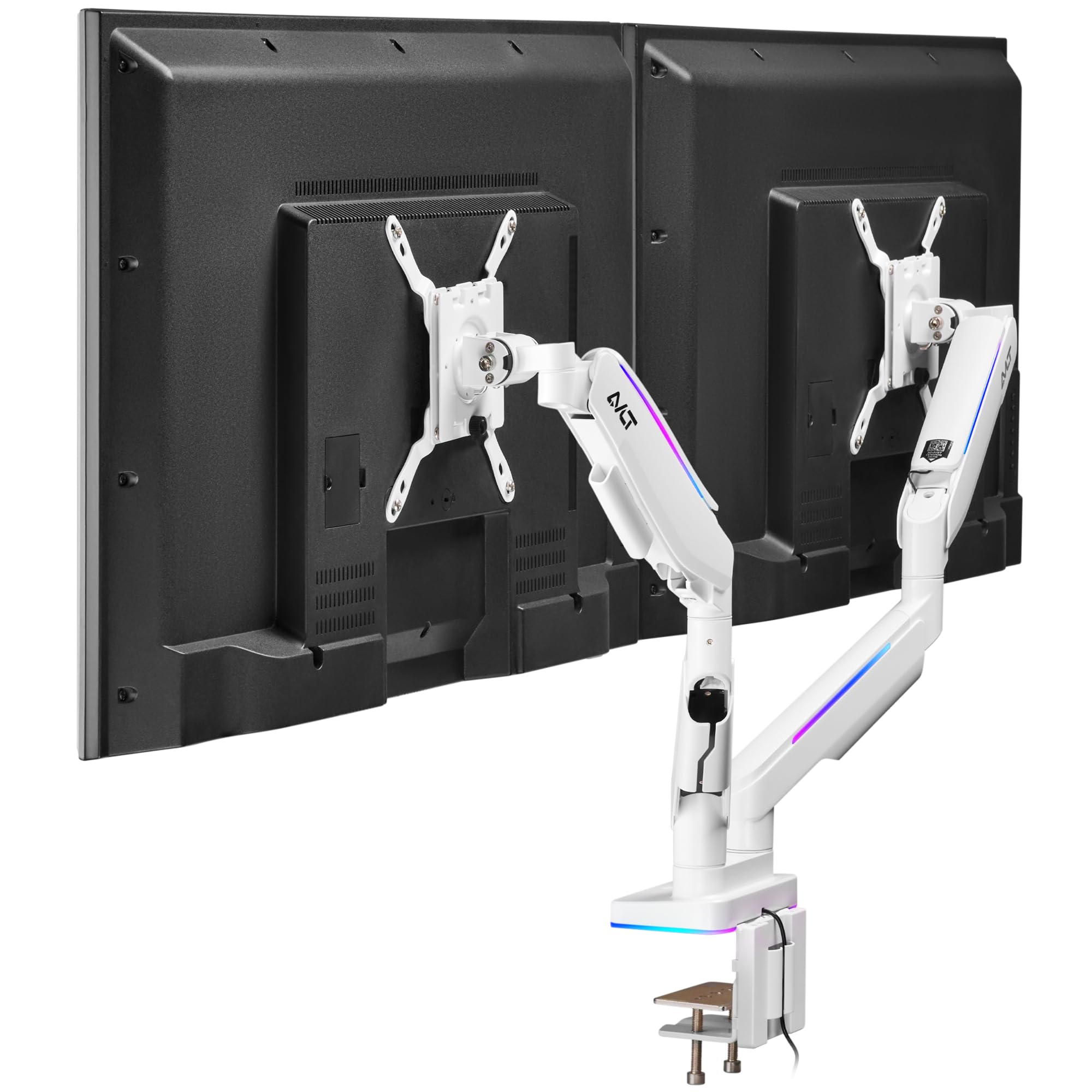 Mua AVLT RGB Lights Dual 17”-43” Gaming Monitor Arm Desk Mount, Fits ...
