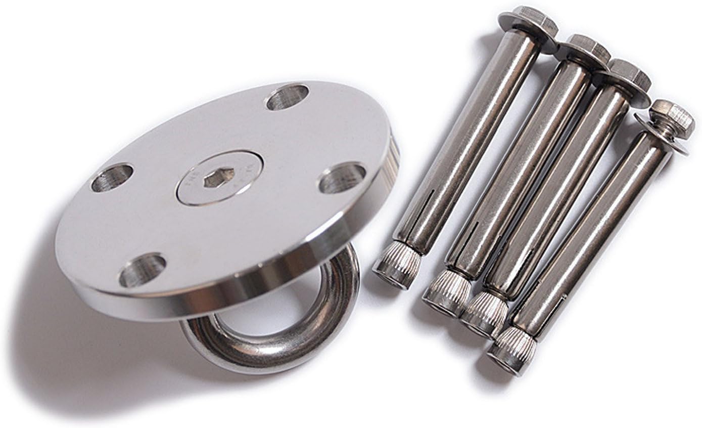 LABABE SUS 304 stainless steel Suspension Strap Trainer Mount Anchor ...