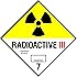 RADIOACTIVE SYMBOL RADIATION WARNING SELF ADHESIVE VINYL STICKERS ...
