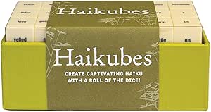 Amazon.com: Haikubes: Create Captivating Haiku With a Roll of the Dice ...