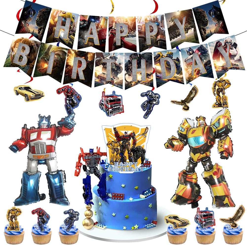 Mua simyron Transformers Birthday Decoration Balloon Set, Decoration ...