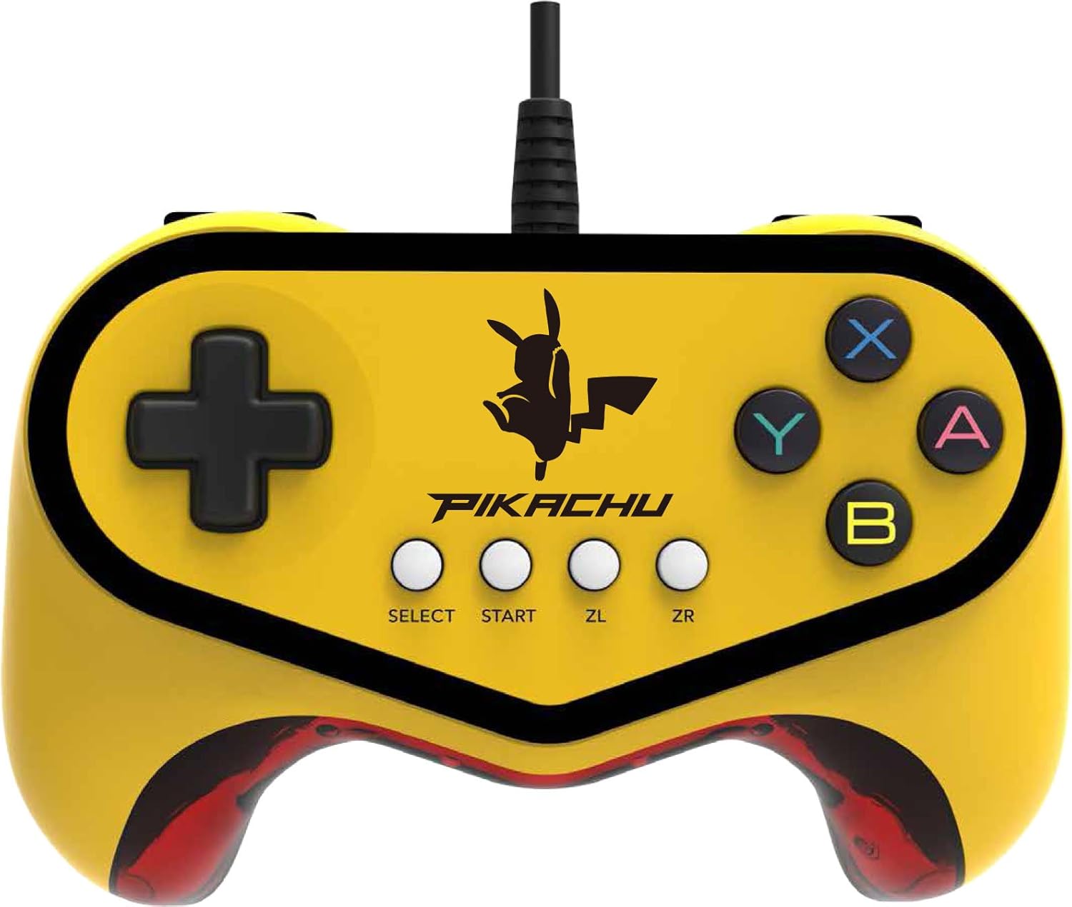 HORI Pikachu Pokken Tournament Pro Controller (Nintendo Wii U): Amazon ...