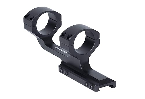 Monstrum Slim Profile Series Offset Cantilever Picatinny Scope Mount in ...