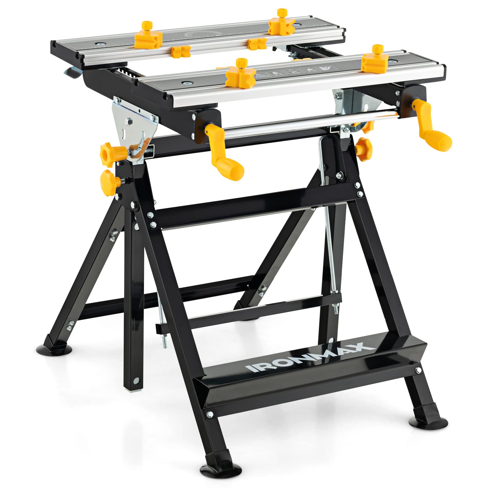 Mua Portable Workbench, Folding Work Bench and Vise with 2 Rotary ...