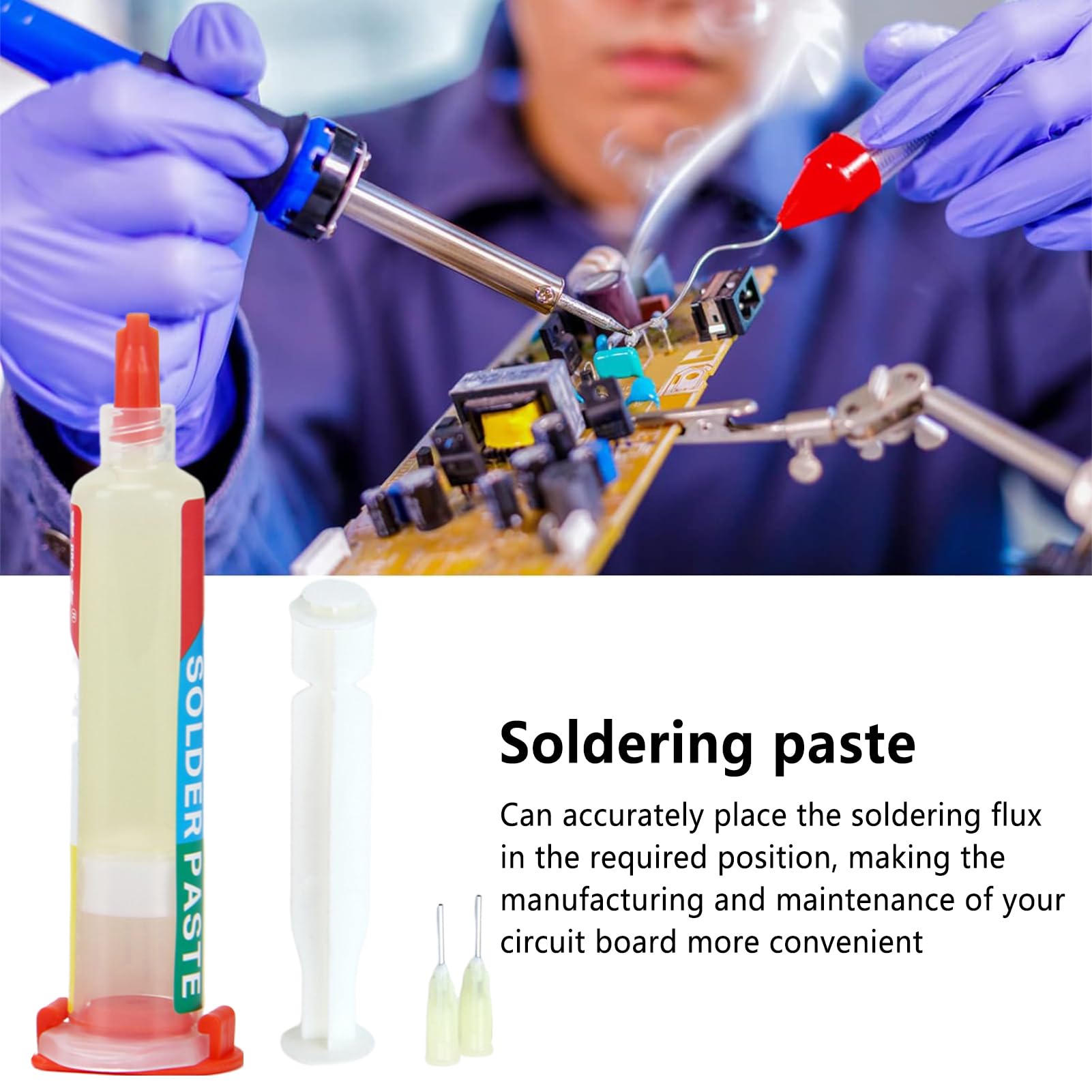 Mua Solder Paste Flux Syringe Type 3.3 fl oz (10 ml), 3 Types, Flux ...