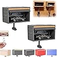 Amazon.com: XUANDOH Car Garage Key Holder with Opening Door, 2 PCS Mini ...