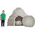 Amazon.com: Easter Tomb with Rock Roll Away Cardboard Stand Up Party ...