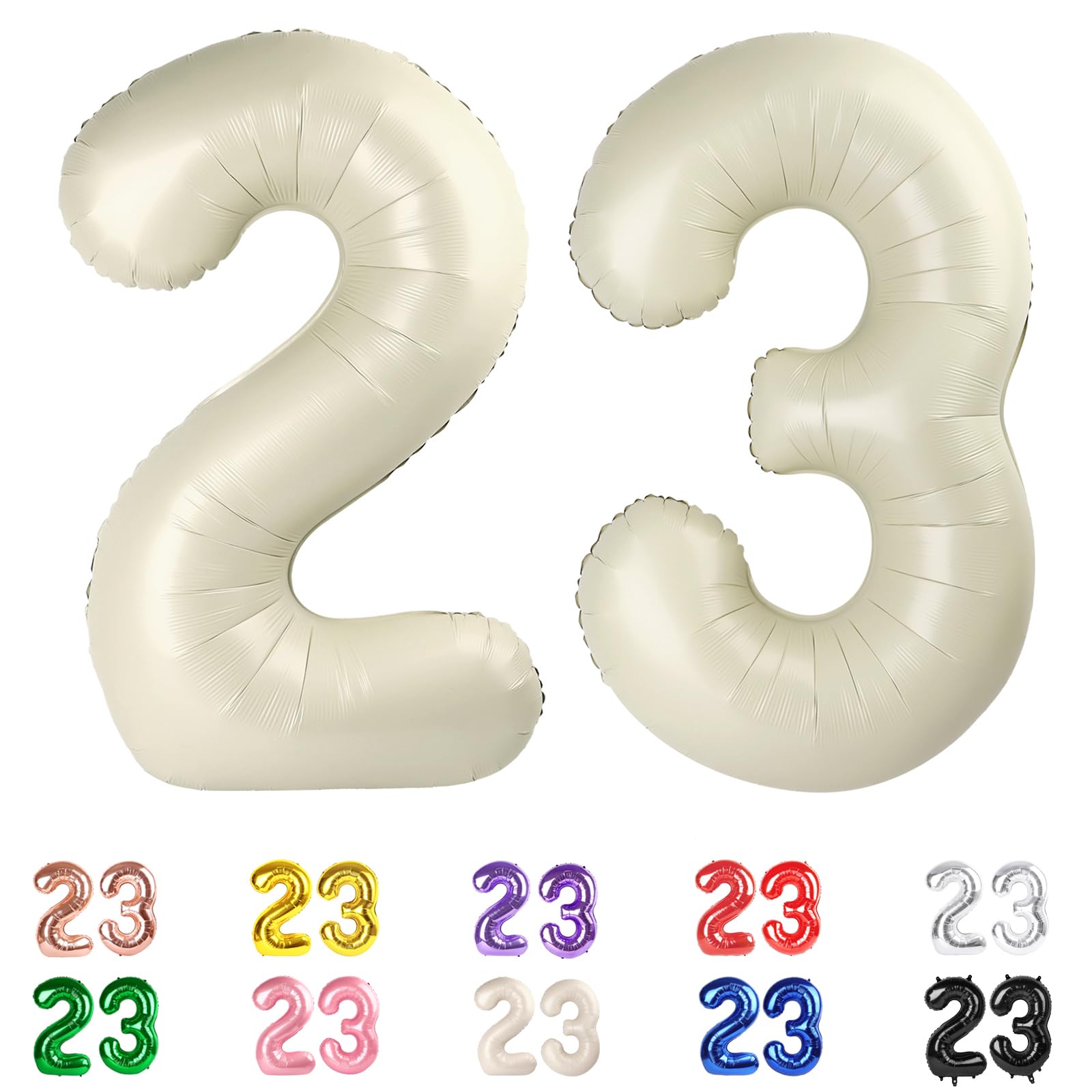 23 Balloon Numbers, 23rd Birthday Decorations, Number 32 Balloons 40 In ...