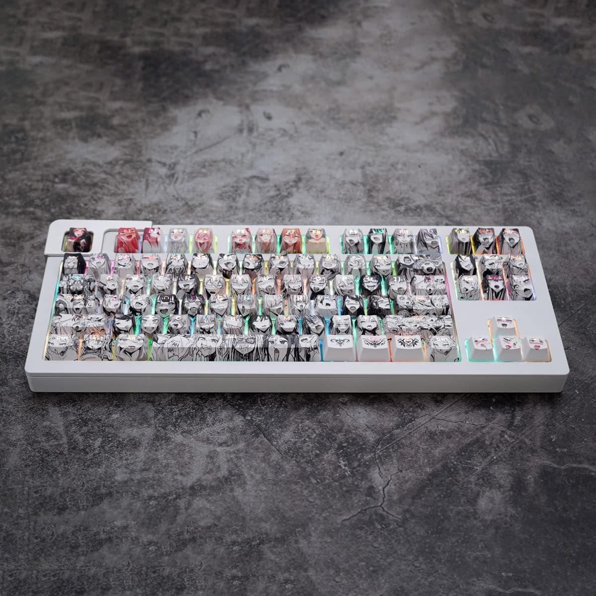 Mua Gliging Translucent Keycaps PBT Dye Sublimation OEM Profile 108 ...