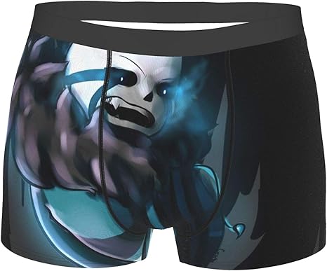 Undertale Sans Men'S Boxer Briefs,Classic Soft Stretch Youth Underwear ...