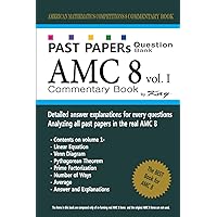 Past Papers Question Bank AMC8 [volume 1]: amc8 math preparation book ...