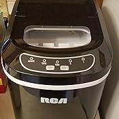 Amazon.com: RCA RIC102-Silver Compact Ice Maker, Silver: Kitchen & Dining