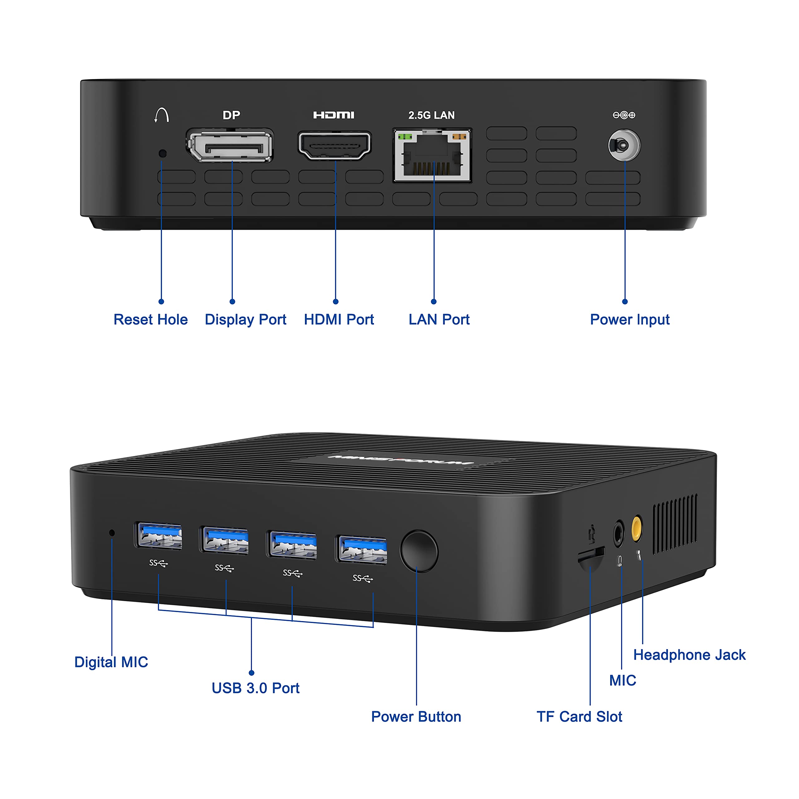 Mua GK41 Mini PC 8GB DDR4 128GB SSD Celeron J4125(up to 2.7GHz), Quad ...
