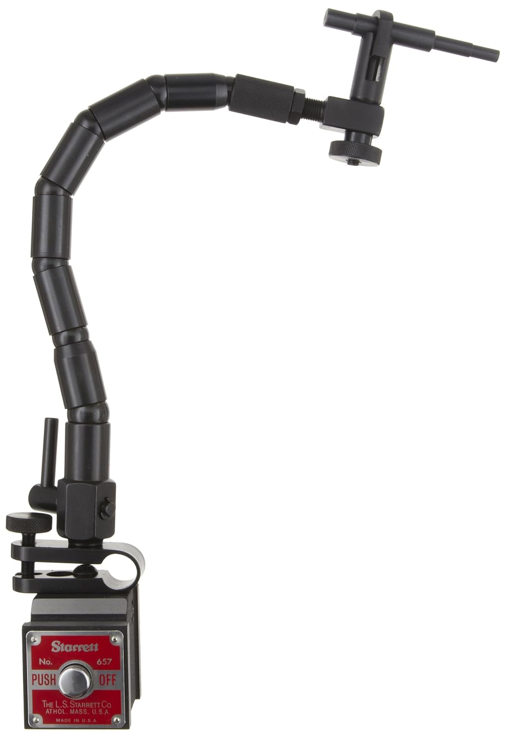 Starrett 657TW Magnetic Base With Flex-O-Post Assembly And Fine ...