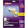 Avery Flexible Printable Name Tags, 2-1/3" x 3-3/8", Matte White, 160 ...