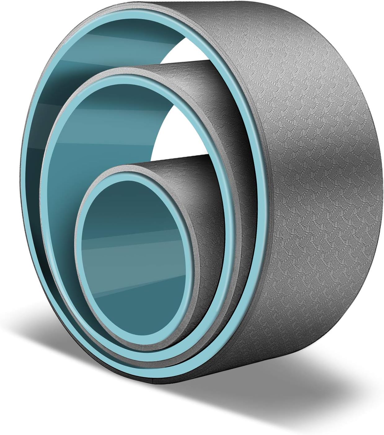 Zhovee Chirp Wheel 3 Pack, Yoga Wheel Back Wheel, Yoga Roller for Back ...