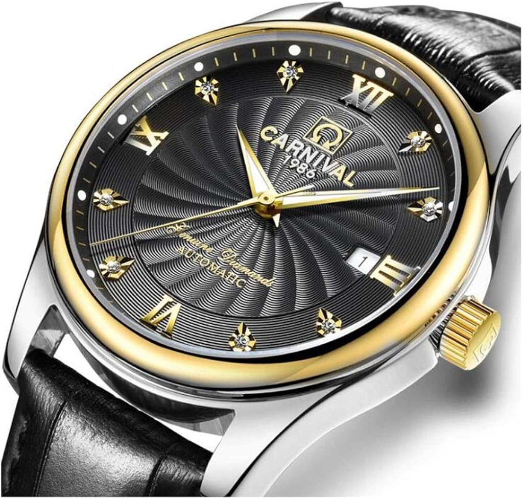 CARNIVAL Montres Homme, Mode Simple Automatique Montre Mécaniques ...