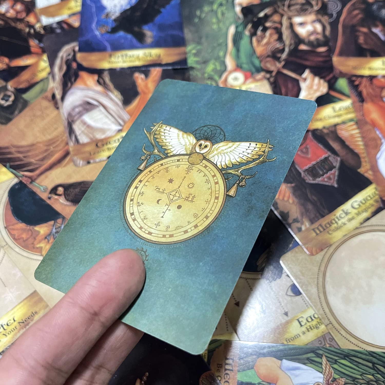 Mua F.curella Tarot Cards for Beginners, 55 Tarot Deck and Oracle Deck ...