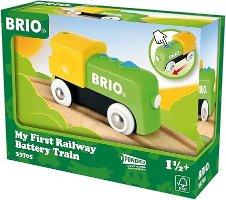 BRIO My First Railway Battery Train: Amazon.co.uk: Toys & Games