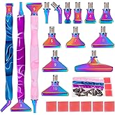 Amazon.com: DoreenBow 21Pcs Diamond Art Painting Tools Glitter Diamond ...