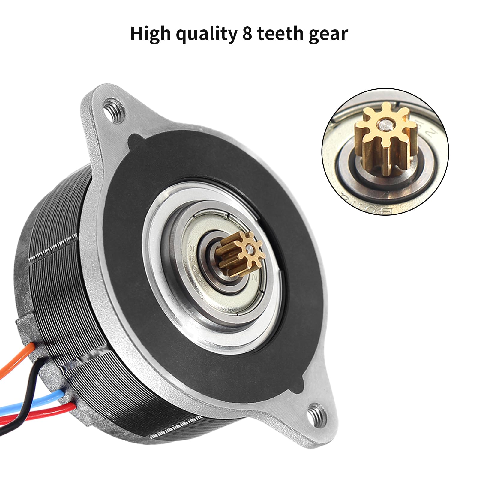 Mua FYSETC Moons Nema 14 36mm Pancake Stepper Motor with 8 Tooth Gear ...